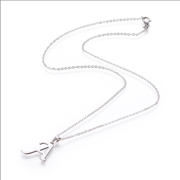 Jewelry | Letter A Pendant Necklace And Earrings Set | Poshmark
